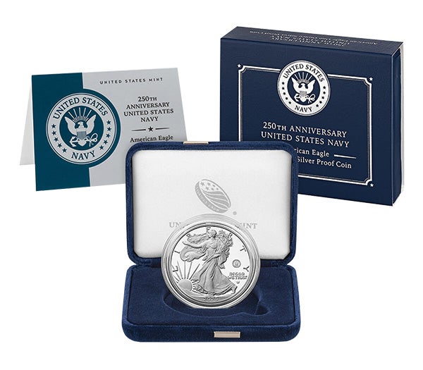 AnnounceMints: U.S. Navy Anniversary Silver Eagle - Numismatic News