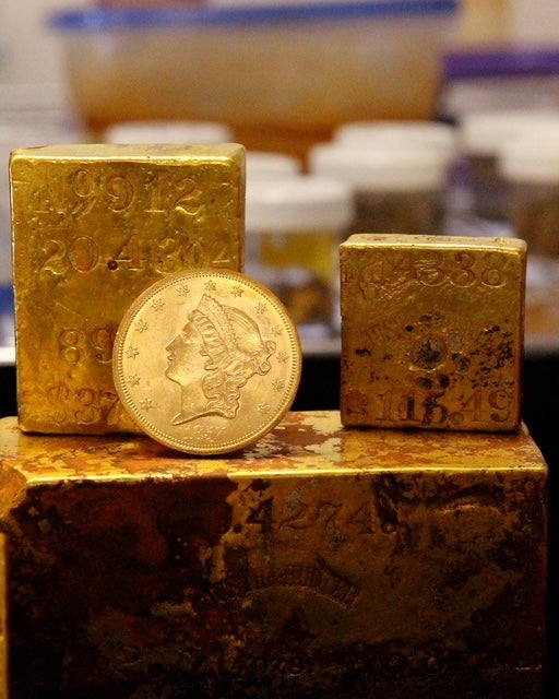 Famous California Gold Rush Sunken Treasure On Display In Nashville ...
