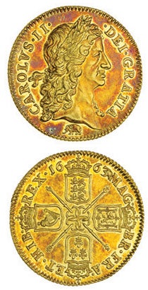 Charles II gold reigns over results - Numismatic News