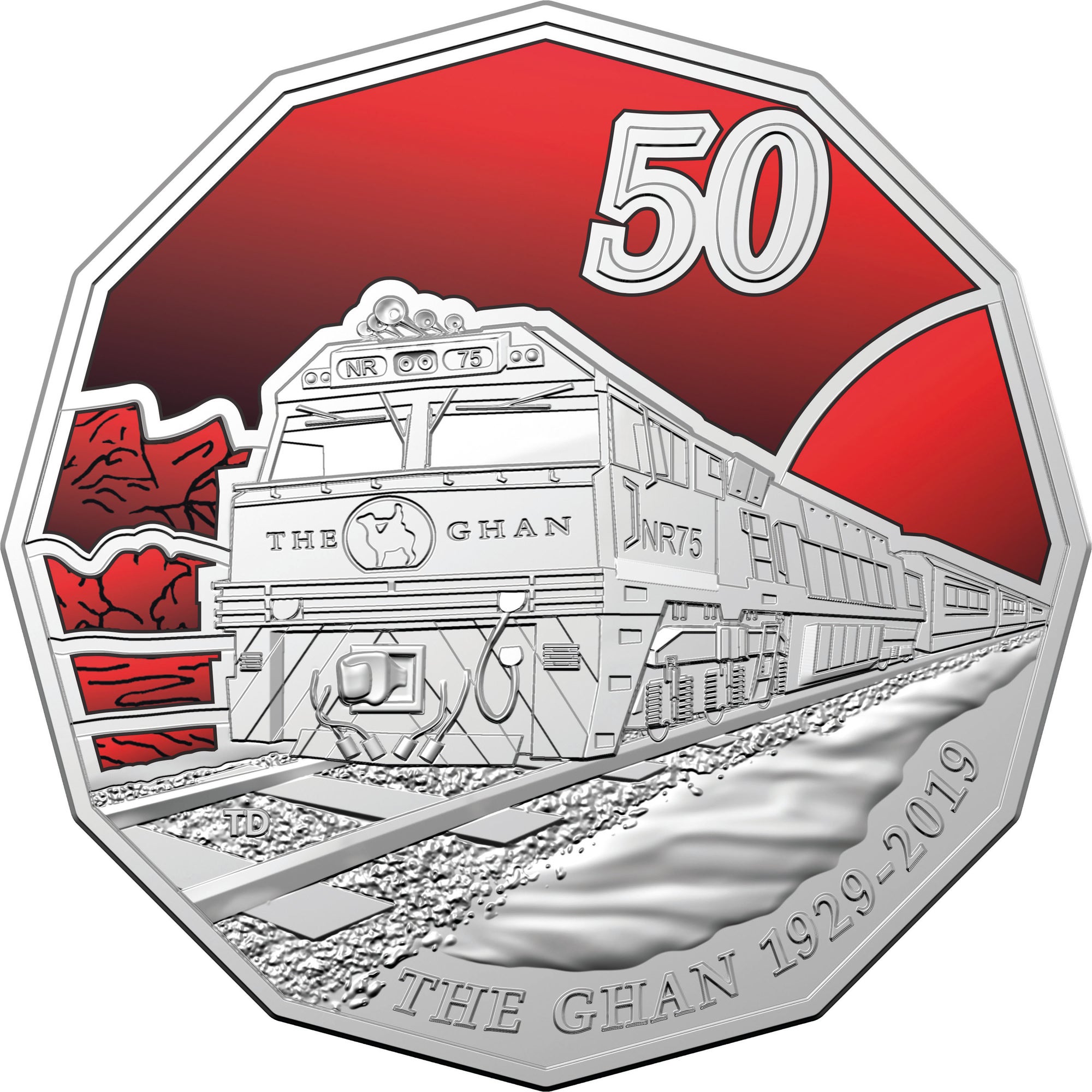 All Aboard for 90th Anniversary of the Ghan Coin and Competition