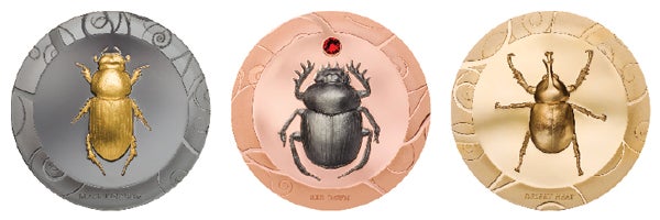 Third scarab coin series released - Numismatic News