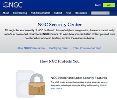 NGC safeguards product from fakes - Numismatic News