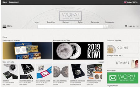 Stamp website expands into coins - Numismatic News