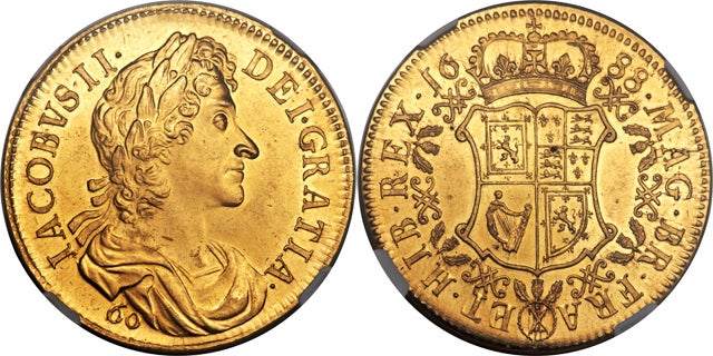 King James II stars at Heritage New York auction - Numismatic News