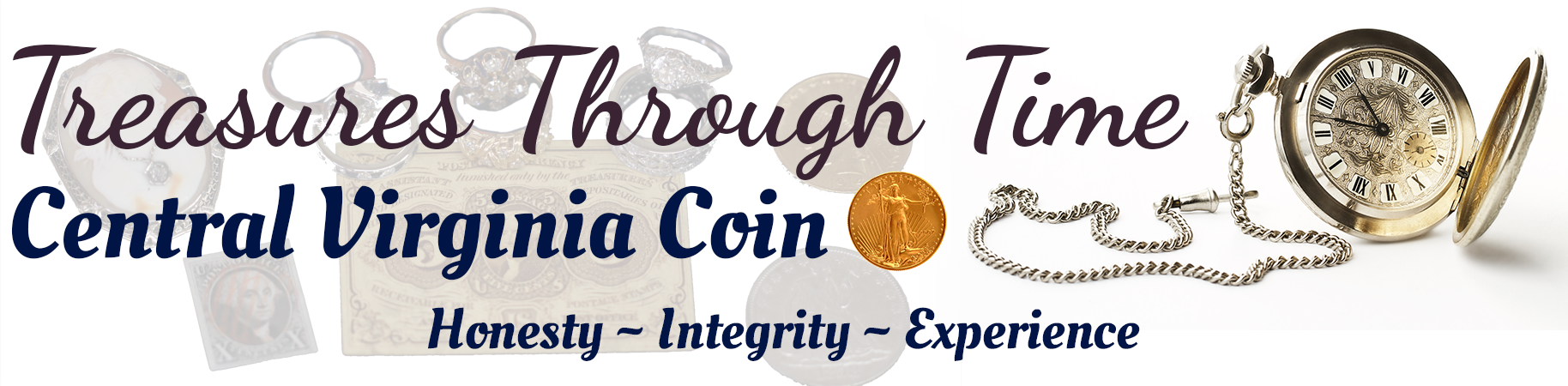 Dealer Directory: Treasures Through Time-Central Virginia Coin