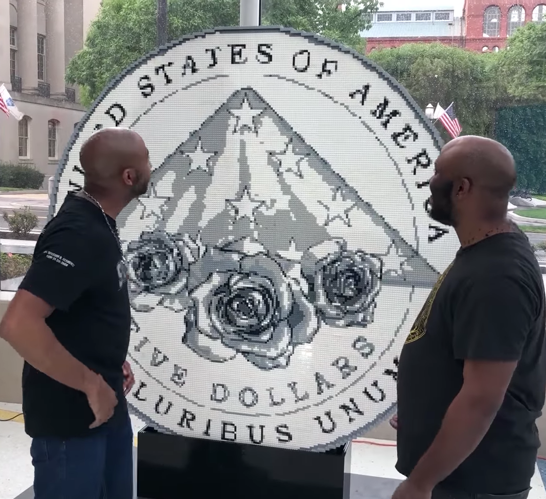 Law Enforcement Coin Recreated with LEGOs® - Numismatic News