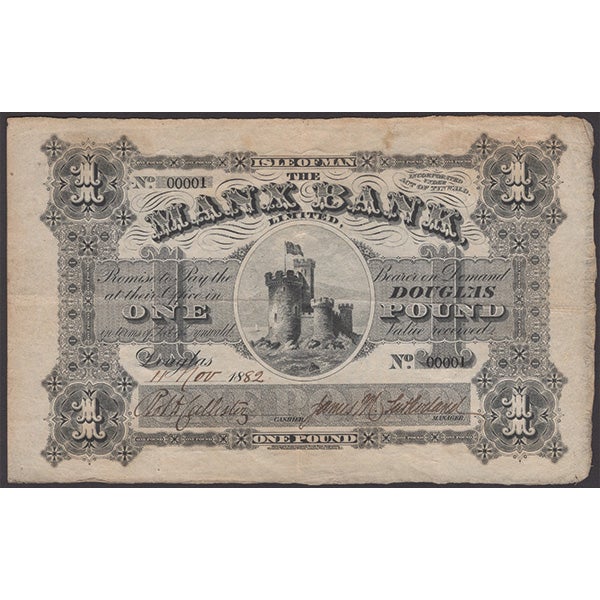 Noonans Mayfair sells the First Manx Bank Note Ever Issued on the Isle ...
