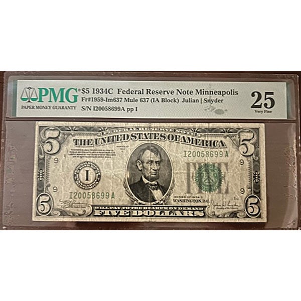 Collecting $5 Federal Reserve Notes - Numismatic News