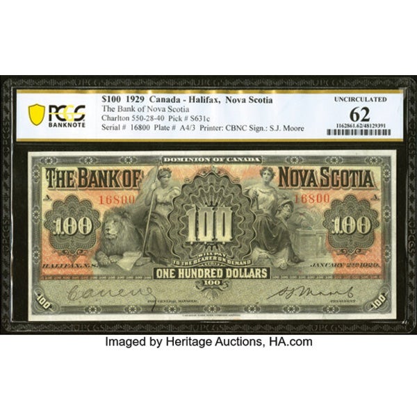 High-Denomination Banknotes Grab Spotlight in Heritage’s World Paper ...